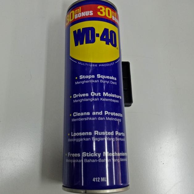 Jual WD 40 WD40 Anti karat Pelumas Serbaguna Lubricant 12,9 Oz (412 ml) | Shopee Indonesia