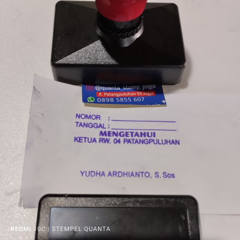Jual Stempel Mengetahui / Mengesahkan | Shopee Indonesia