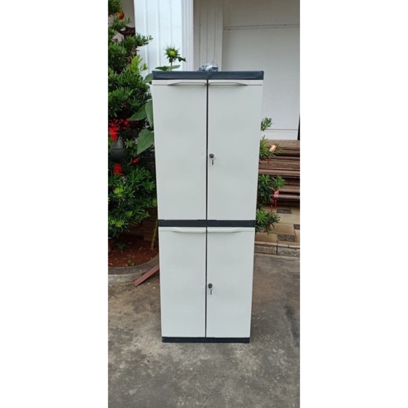 Jual Lemari plastik 2 pintu | Shopee Indonesia
