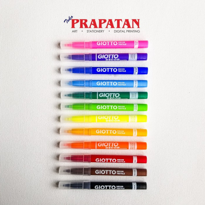 Jual Giotto Decor Textile / Spidol kain / Textile Marker - Neon Pink ...