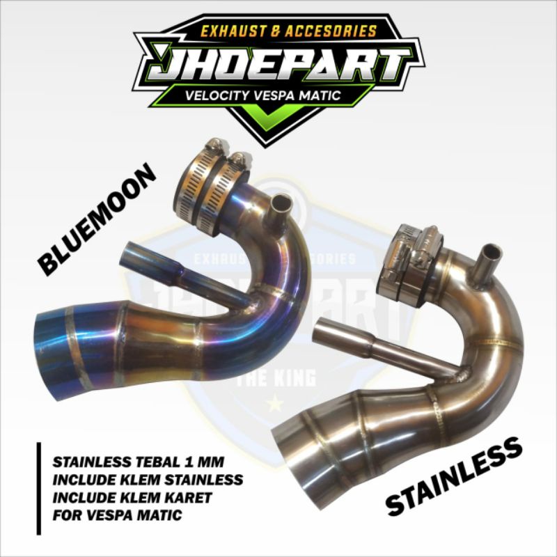 Jual Velocity Intake pipe open air filter Vespa sprint 3V dan iget GTS ...