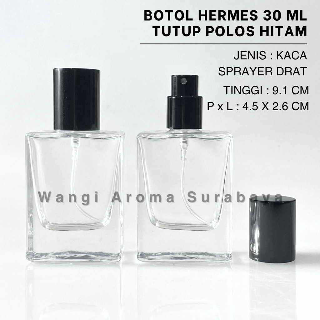 Jual Botol Hermes 30ML Hitam Spray Drat - Botol Parfum Hermes Drat ... Jual Botol Hermes 30ML Hitam Spray Drat - Botol Parfum Hermes Drat ...