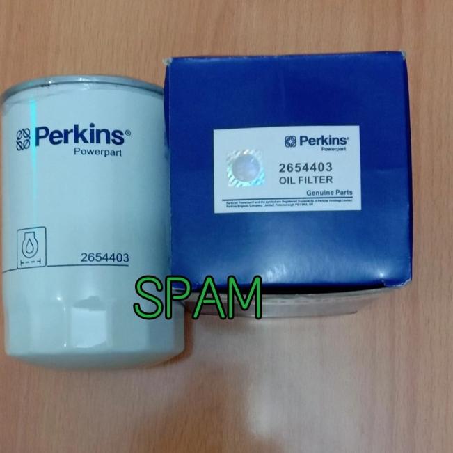 Jual FILTER OIL PERKINS 2654403 FILTER PERKINS 2654403 | Shopee Indonesia