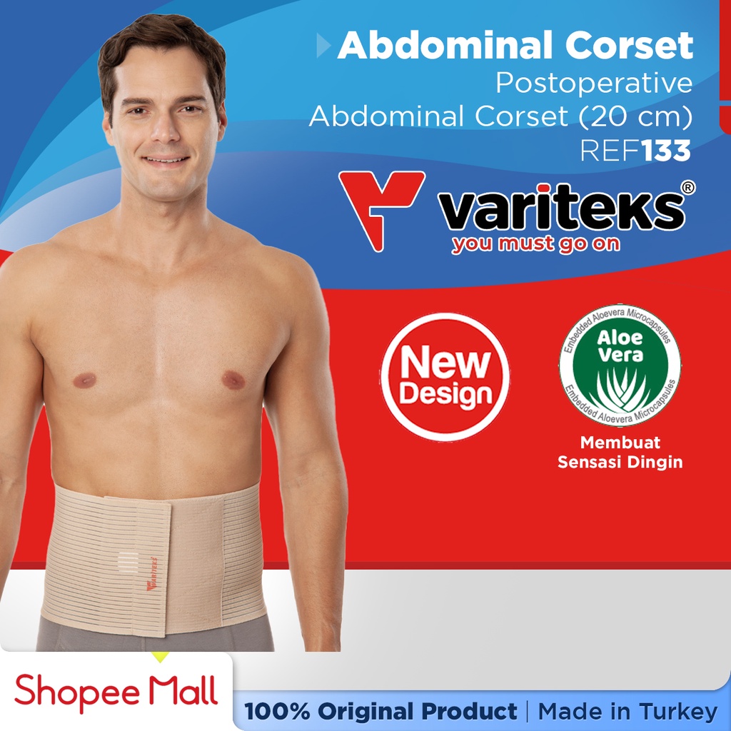 Jual VARITEKS 133 Postoperative Abdominal Corset (20 cm) | Shopee Indonesia