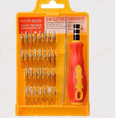 Jual Obeng 32 in 1 Set Multifungsi | Toolkit Mini Obeng Set Kotak ...