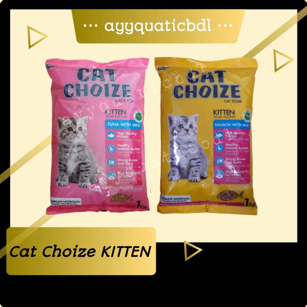 Jual CAT CHOIZE KITTEN | Makanan Anak Kucing | Shopee Indonesia