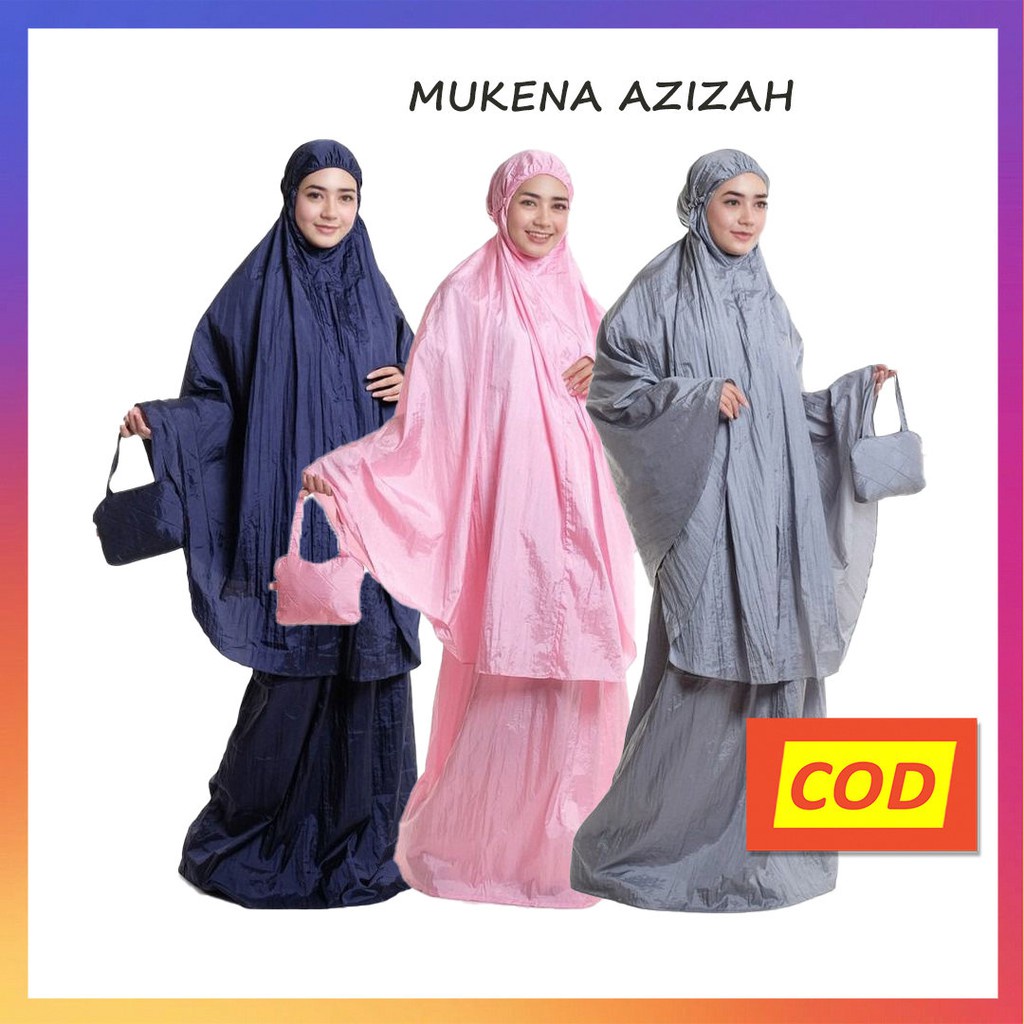 Jual Mukena Travel Parasut Polos Premium Loufie Collection (jumbo ...