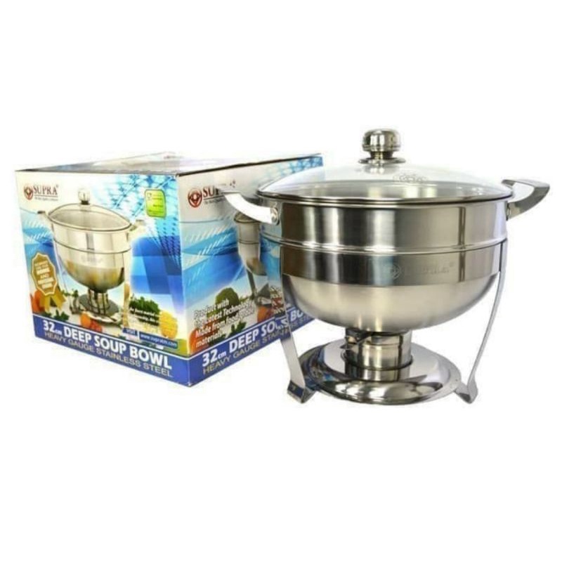 Jual Deep soup supra 32 & 28 / deep soup bowl / tempat sop prasmanan ...