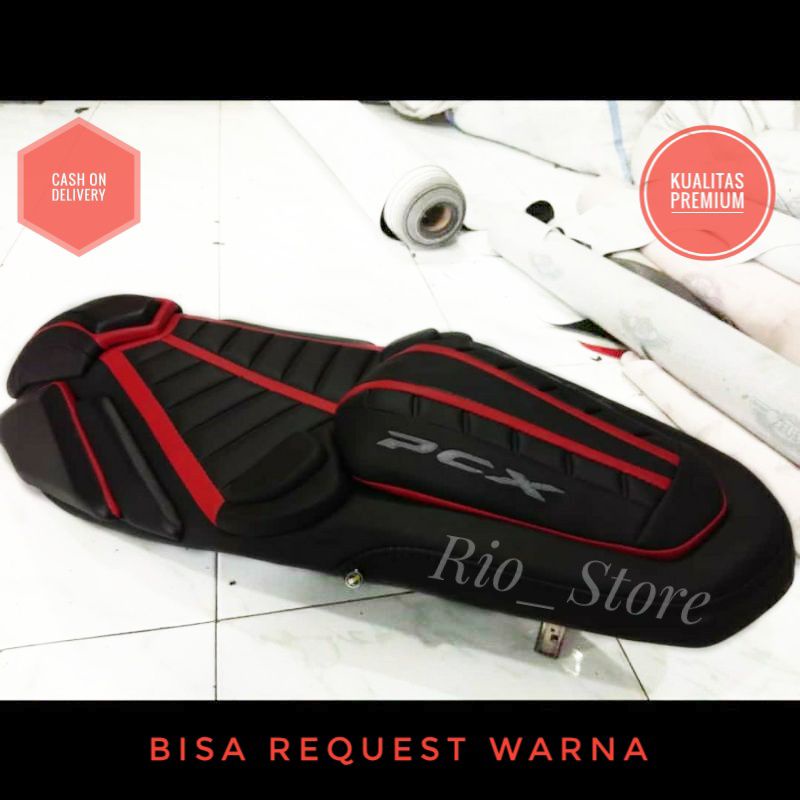 Jual Jok Model Predator Custom Motor Honda Pcx 150 160 MBtech Karbon ...
