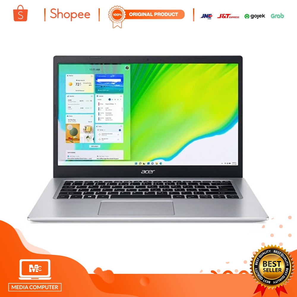 Jual ACER 5 A514 54G 32GJ Core i3 1115G4 8GB 512GB MX350 2GB W11 PureSilver | Shopee Indonesia