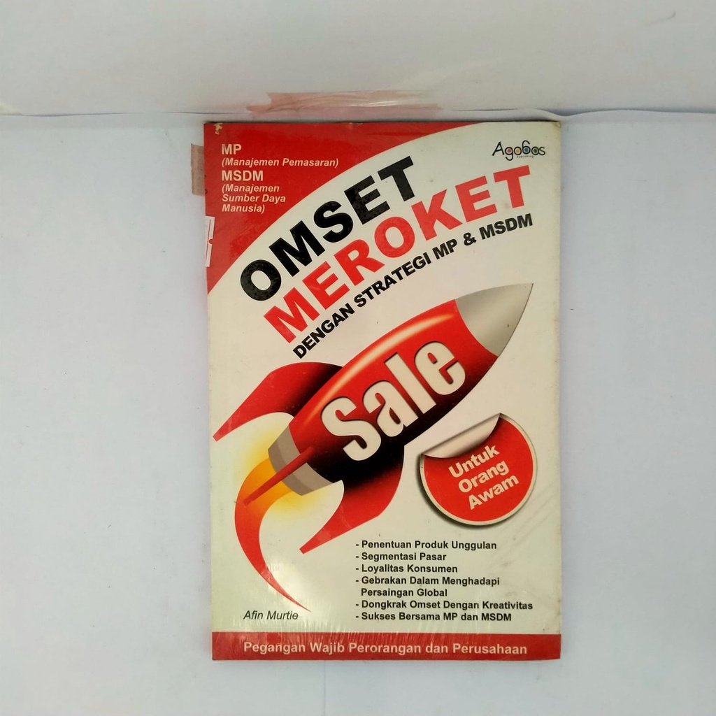 Jual OMSET MEROKET DENGAN STRATEGI MP DAN MSDM AFIN MURTIE SALE BUKU ...