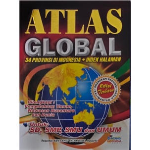 Jual Buku Atlas Globe dan Peta Indonesia dan Dunia | Shopee Indonesia