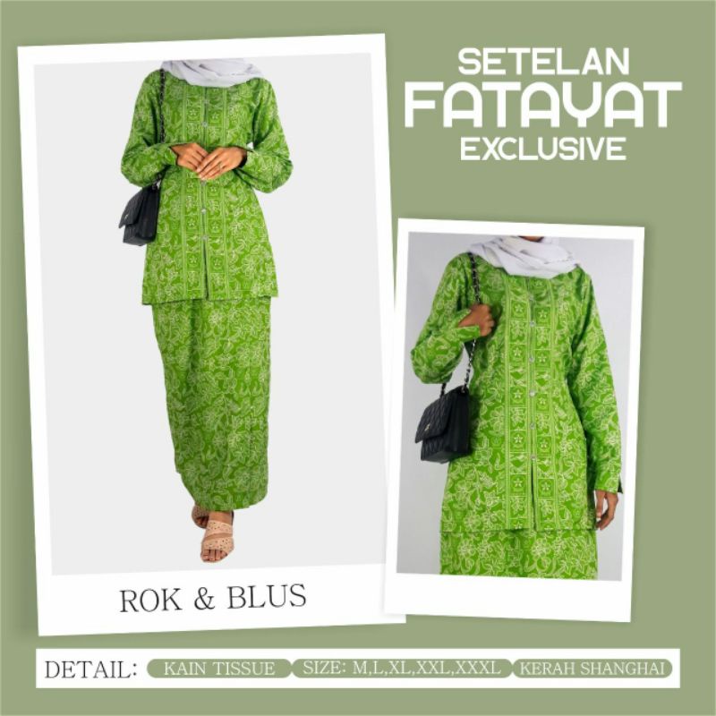 Jual Setelan Fatayat Exclusive Batik Fatayat Nasional Fatayat NU ...