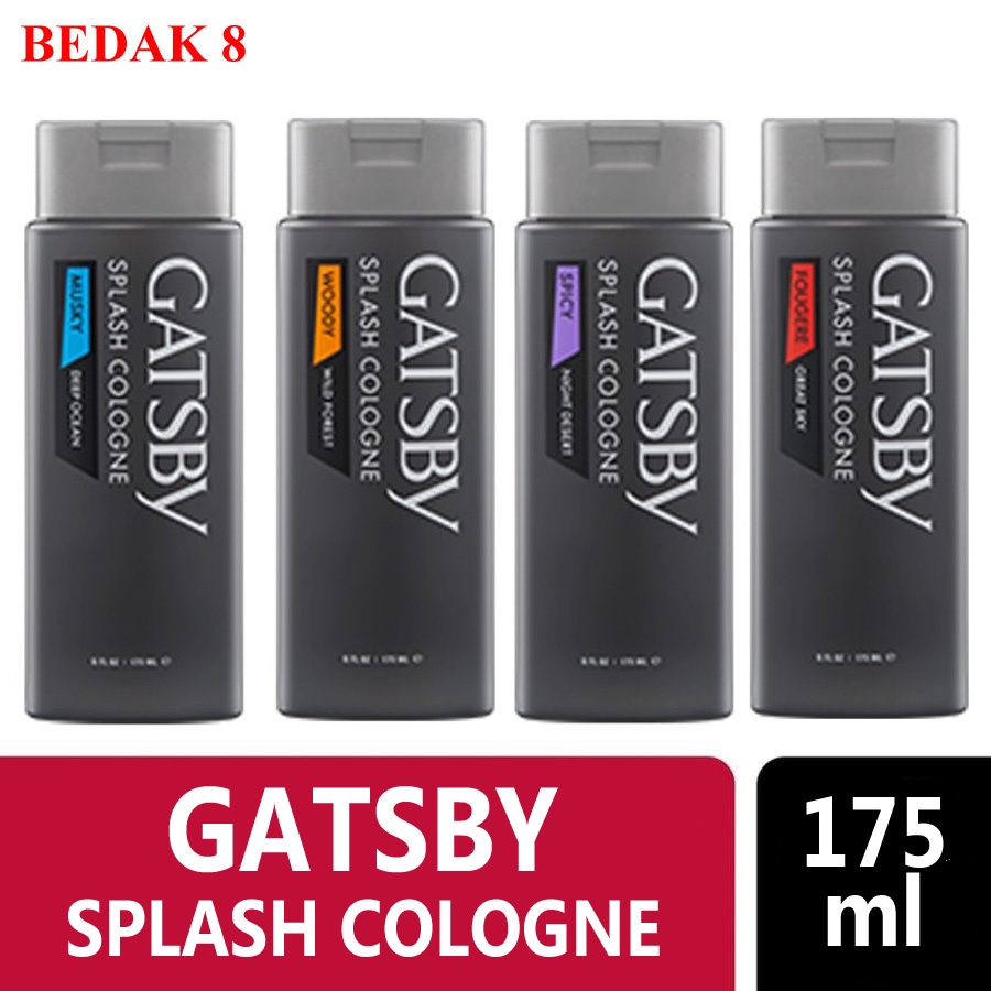 Jual Gatsby Splash Cologne 175 ml Parfum | Shopee Indonesia