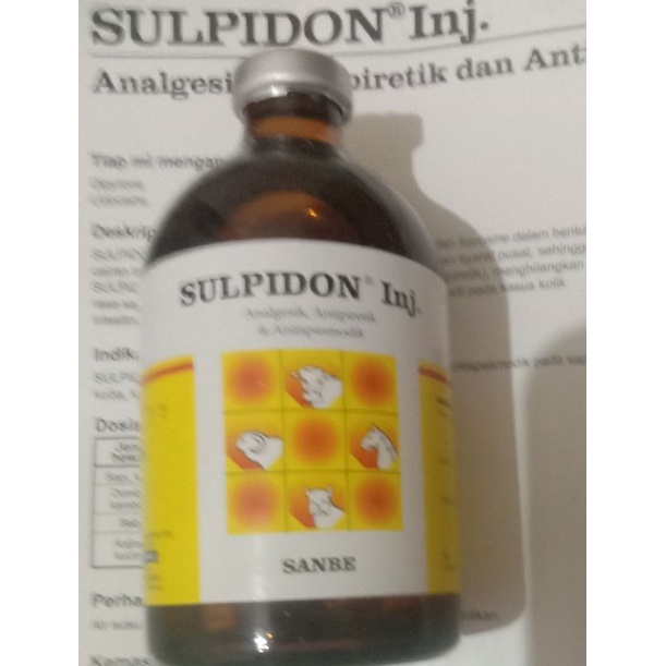 Jual SULPIDON INJEKSI 100 ML ( SANBE ) | Shopee Indonesia