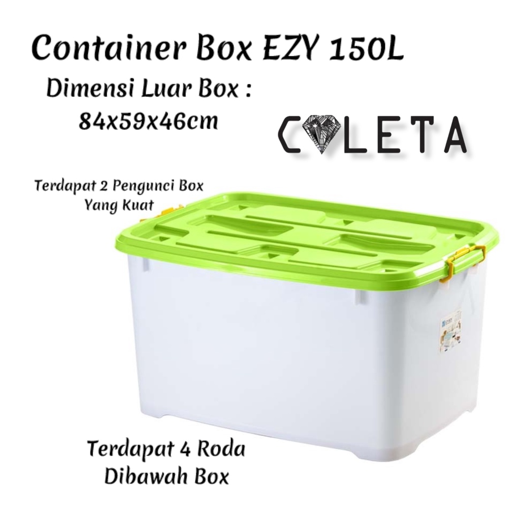 Jual Container Box 150L EZ / Roller Box/ Container Box/ Container ...