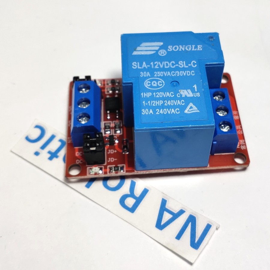 Jual Relay 30A 1 CH 12V Trigger High Low | Shopee Indonesia