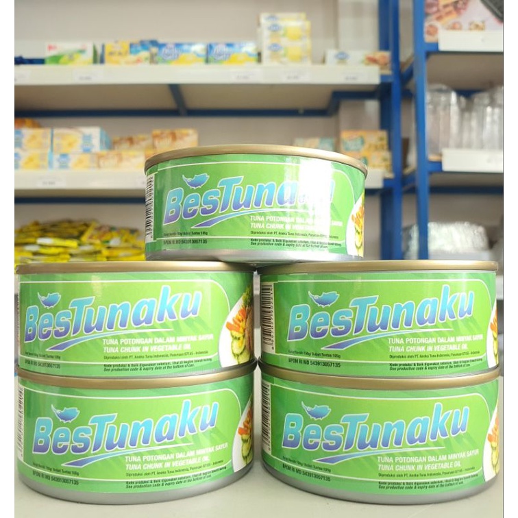 Jual Bestunaku Tuna Chunk 150Gr / Ikan Tuna Kaleng 150Gr / Kornet Tuna ...