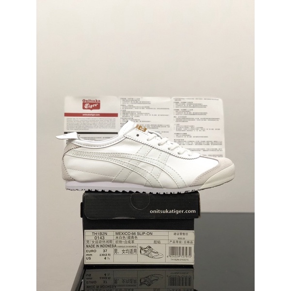 Jual Sepatu Onitsuka Tiger Mexico 66 Triple White Free Paperbag | Shopee Indonesia