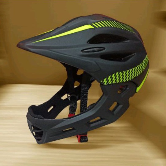 Jual helm pushbike balance bike anak mtb cross trail full face helmet ...