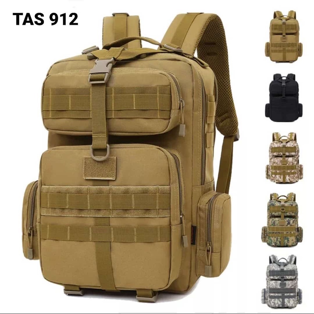 Jual Tas Ransel Army Pria Tactical 912 3p Model Terbaru Ransel Import ...