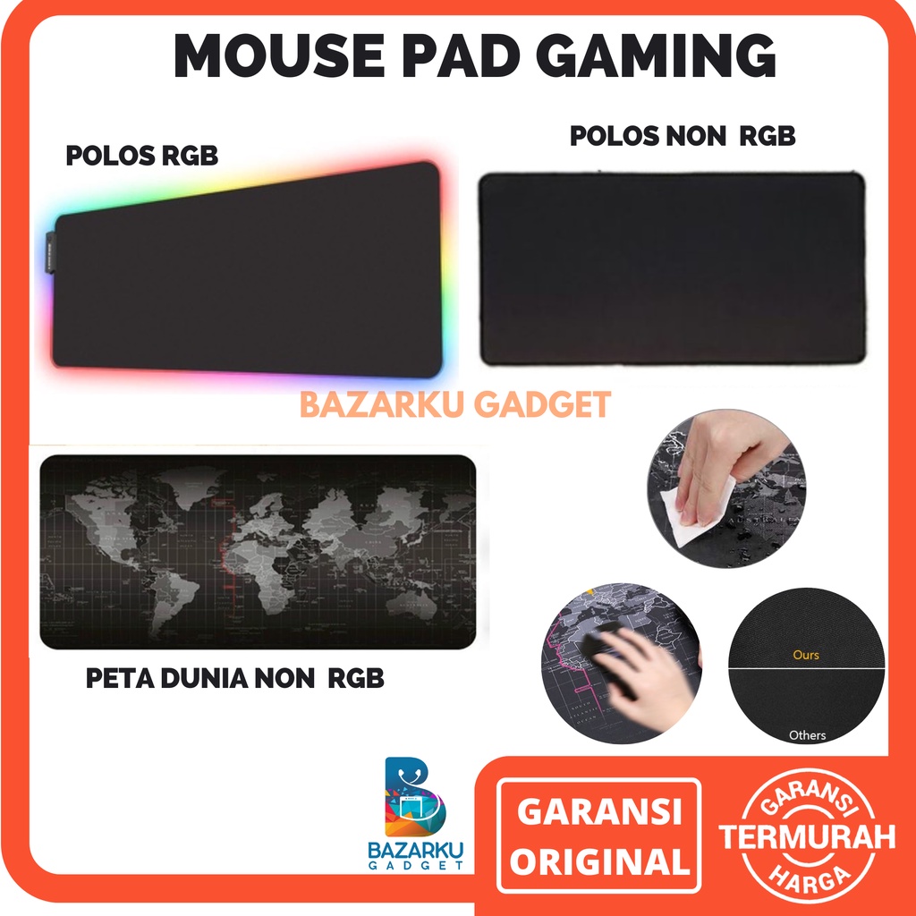 Jual Mousepad Gaming Mousepad Mouse Pad Gaming Mousepad LED Alas Mouse ...