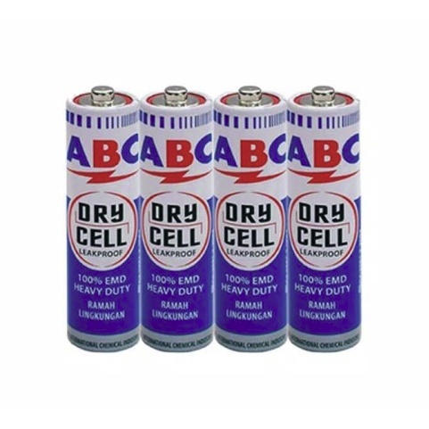 Jual Battery ABC General Purpose R6/AA Biru (isi 4/Pack) | Shopee Indonesia