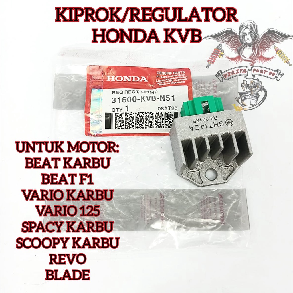 Jual KIPROK CIPROK REGULATOR HONDA KVB KUALITAS ASLI ORIGINAL HONDA ...