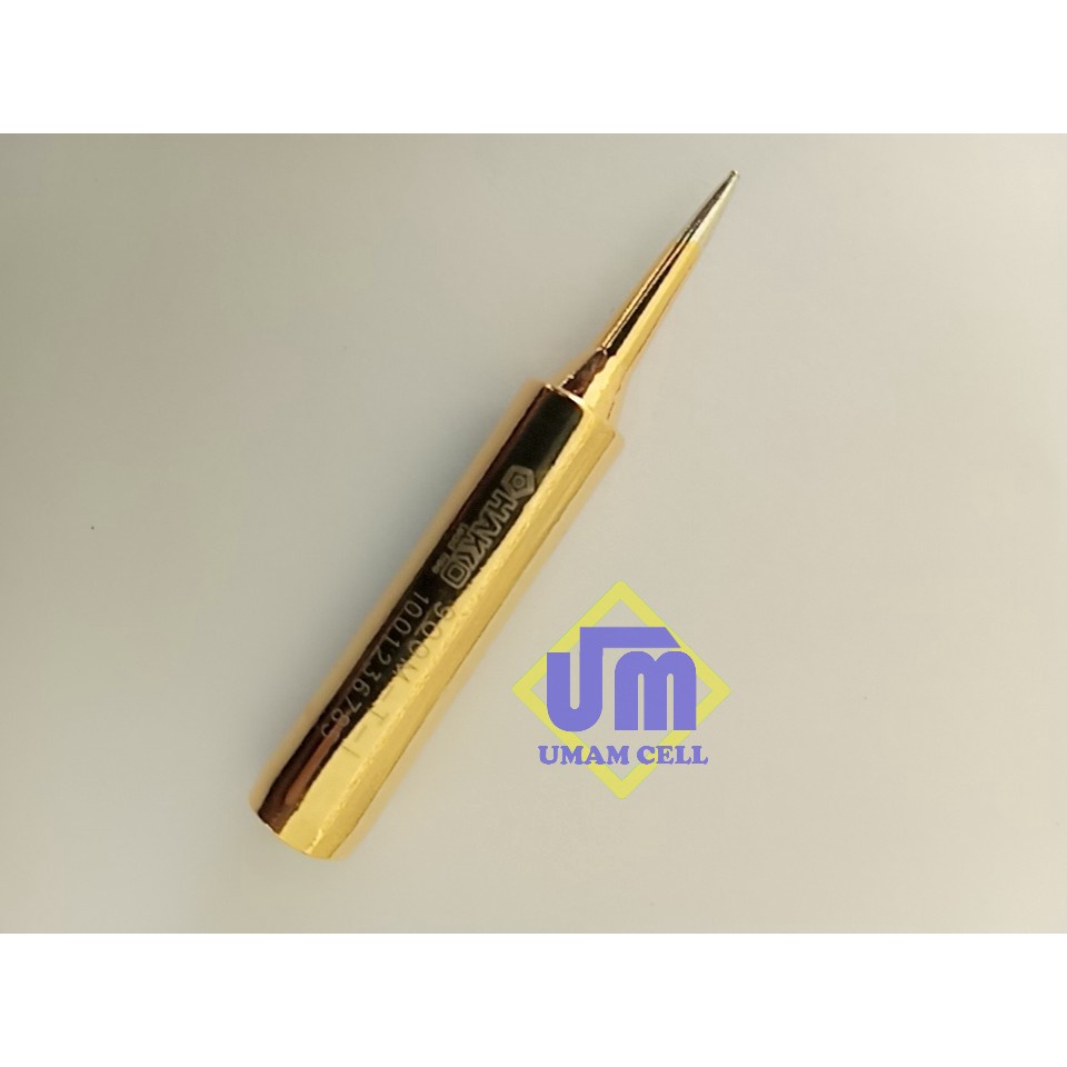 Jual mata Solder 936 hakko Gold 900M-T-I lurus bengkok Runcing mata solder tajam ujung solder ...