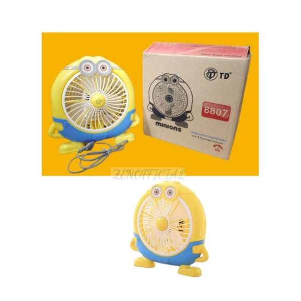 Jual KIPAS ANGIN KARAKTER MINION TD / KIPAS ANGIN MEJA 8 INCH | Shopee ...