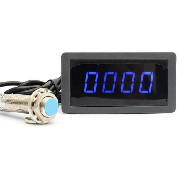 Jual Tachometer Hall Proximity Switch Sensor Speed Rpm Meter LED ...