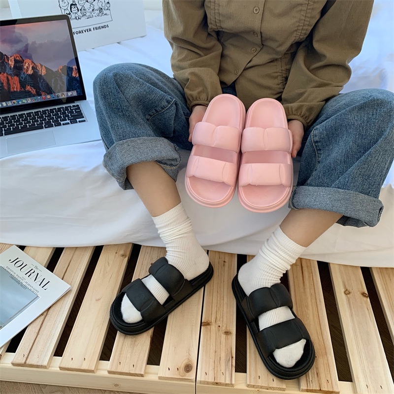 Jual EmartShop New Sandal Jelly Slop Wanita Soft Slipper Anti Slip ...