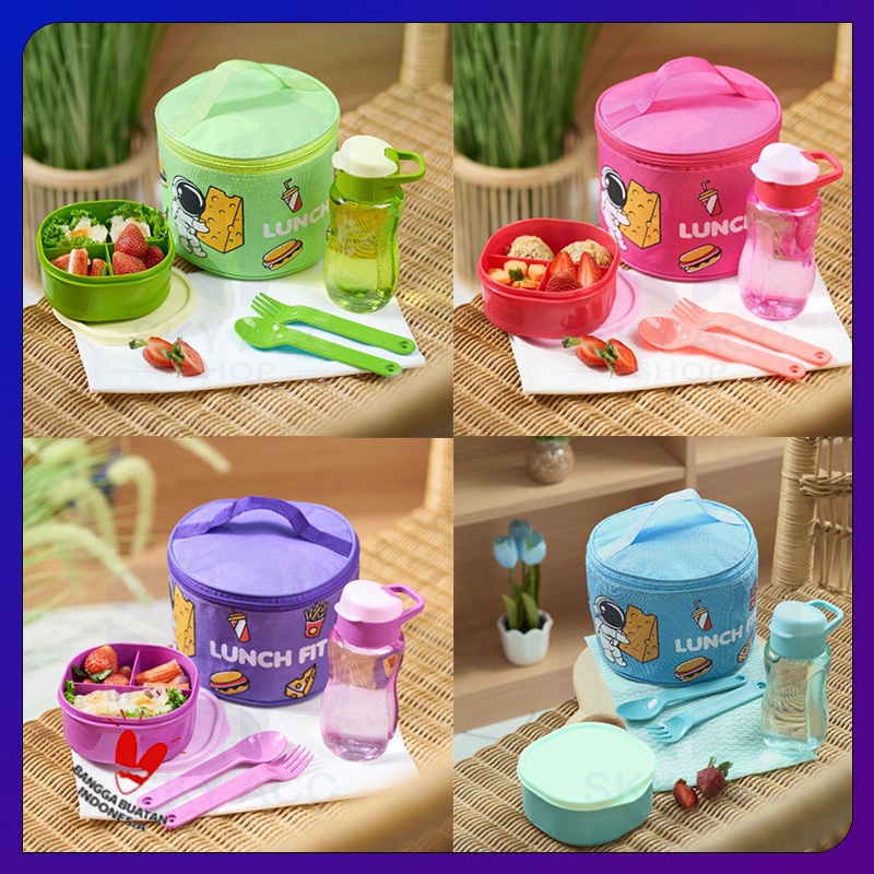 Jual Terlaris | Best Seller | Tas Bekal Anak Set Astronot | Kotak Makan Botol Sendok Garpu Lunch ...