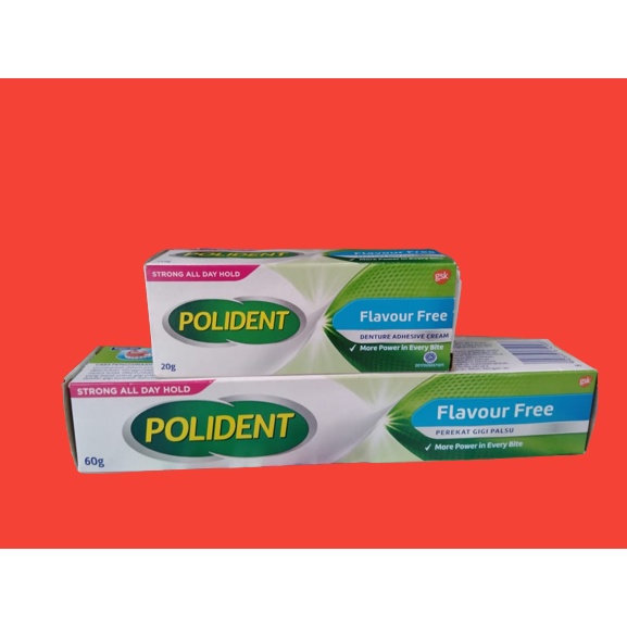 Jual POLIDENT FLAVOUR FREE 20GR DAN 60GR | Shopee Indonesia