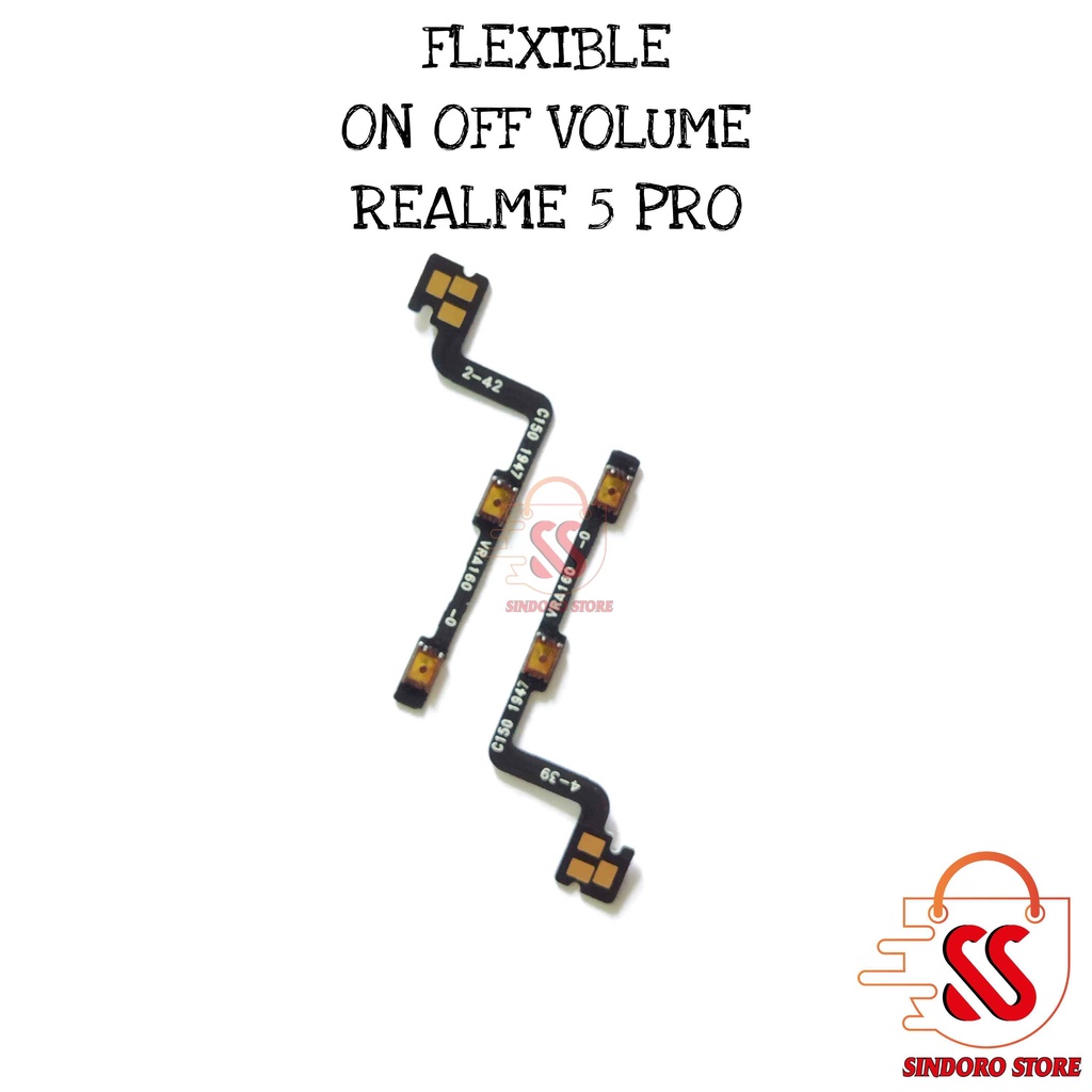 Jual Flexible On Off Realme 5 Pro Fleksibel Tombol Power Volume | Shopee Indonesia