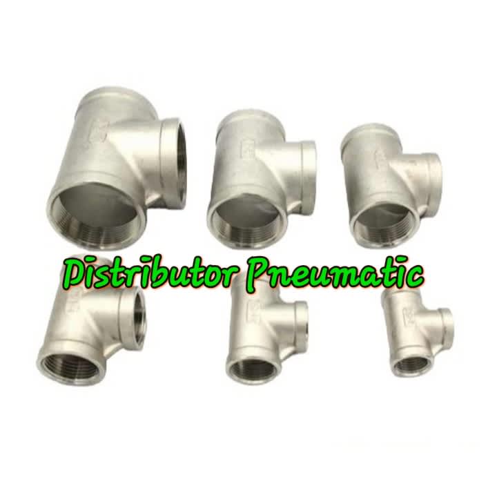 Jual Tee stainless ss304 3/4" inch / tee drat dalam | Shopee Indonesia