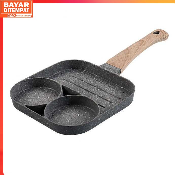 Jual ( 100% ORI ) Jianbaoyuan Teflon Panci Telur Omelet Egg Fyring Pan ...