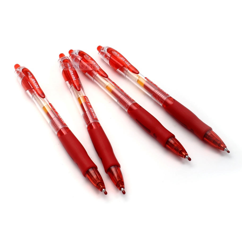 Jual JOYKO Pulpen Gel GP-265 Q-Gel Merah 0.5mm[ 1 Buah ] | Shopee Indonesia