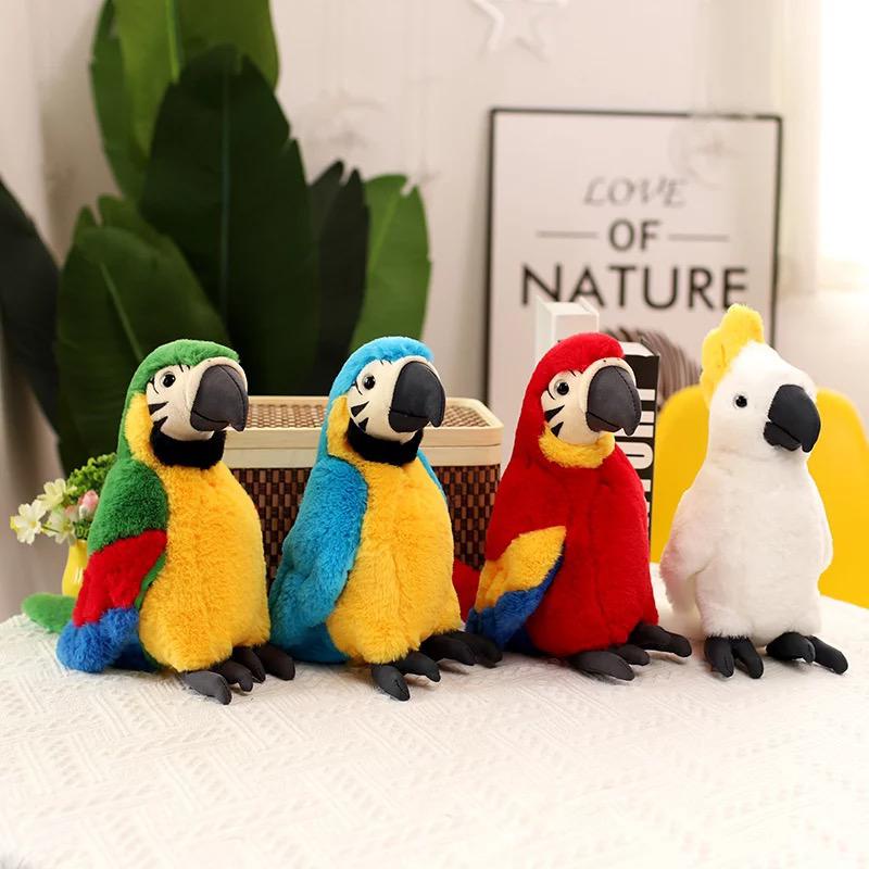 Jual MAINAN ANAK BONEKA BURUNG BEO PENIRU SUARA / TALKING BIRD LUCU ...