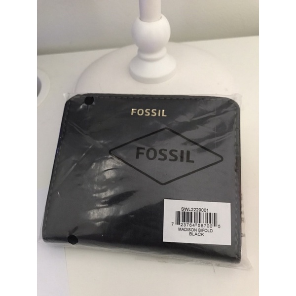 Jual Fossil Madison Bifold Black (NWT) | Shopee Indonesia