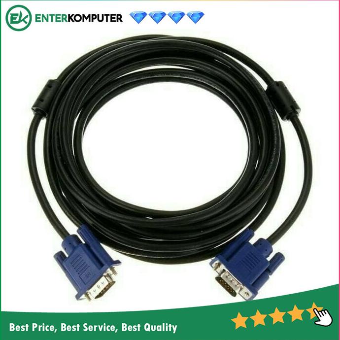 Jual Kabel Vga To Vga 10 Meter -Merk Bafo | Shopee Indonesia