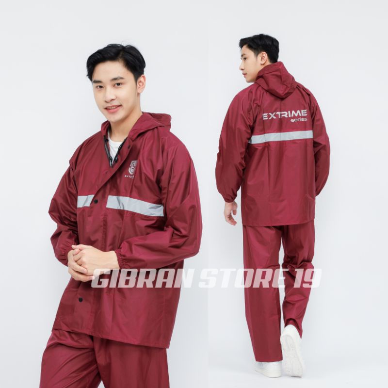 Jual Jas Hujan, Raincoat Pria Wanita Setelan Baju Celana | ANTI REMBES By EXTRIME Series ...