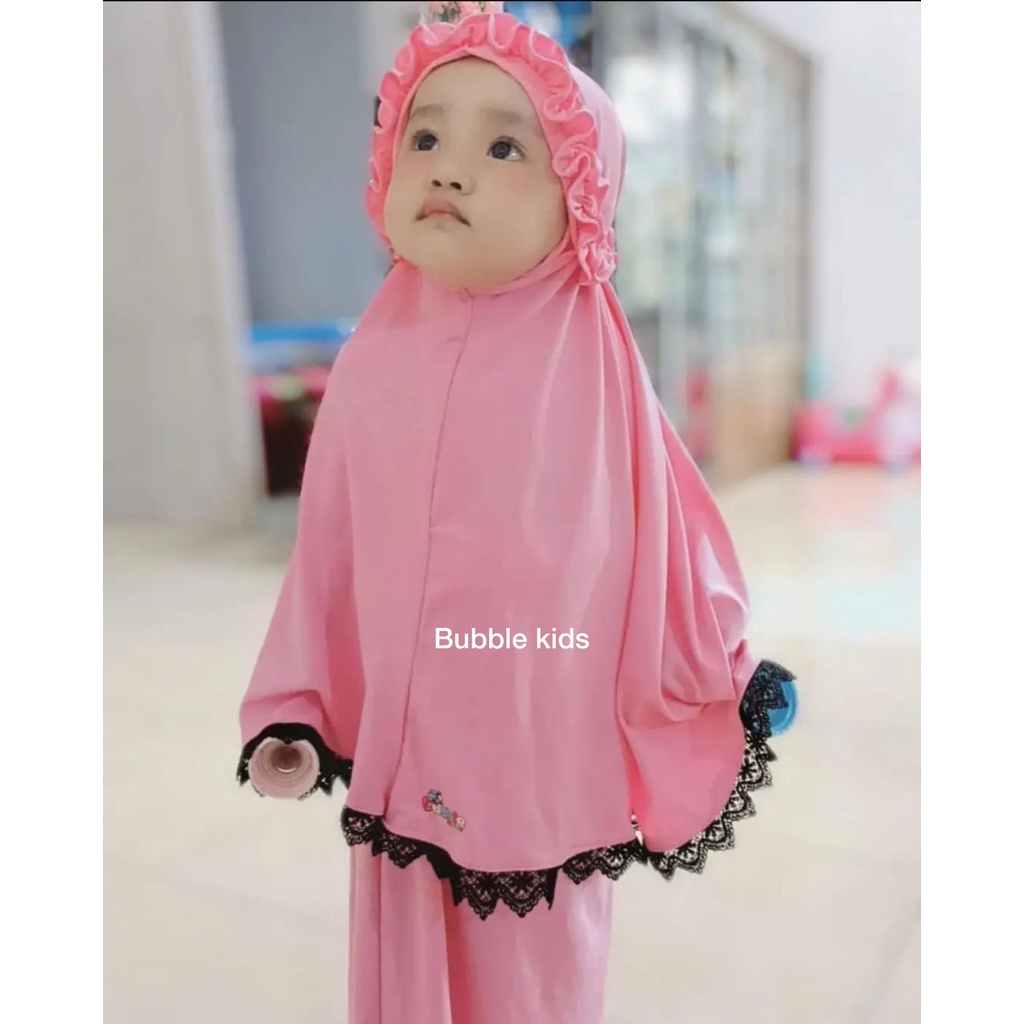 Jual mukena anak | mukena bayi ruffle | mukena baby size 3 bln -3 ½ ...
