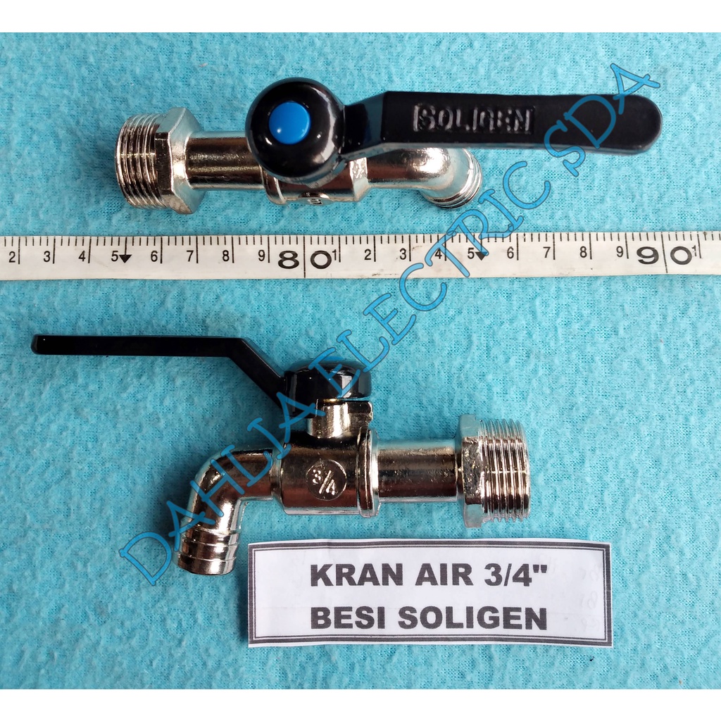 Jual KRAN AIR BESI SOLIGEN 3/4INCH | Shopee Indonesia