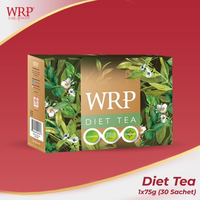 Jual WRP DIET TEA 30 SACHET - MENGURANGI LEMAK TUBUH DENGAN FAT BLOCKER ...