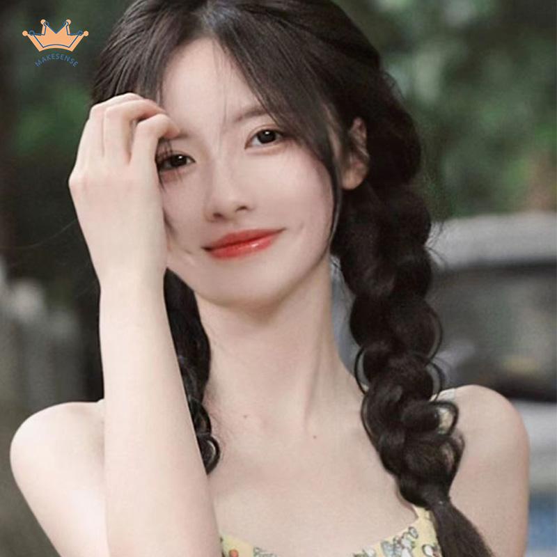 Jual Wig Rambut Palsu Synthetic Braids Colorful Korea Fashion Gaya ...