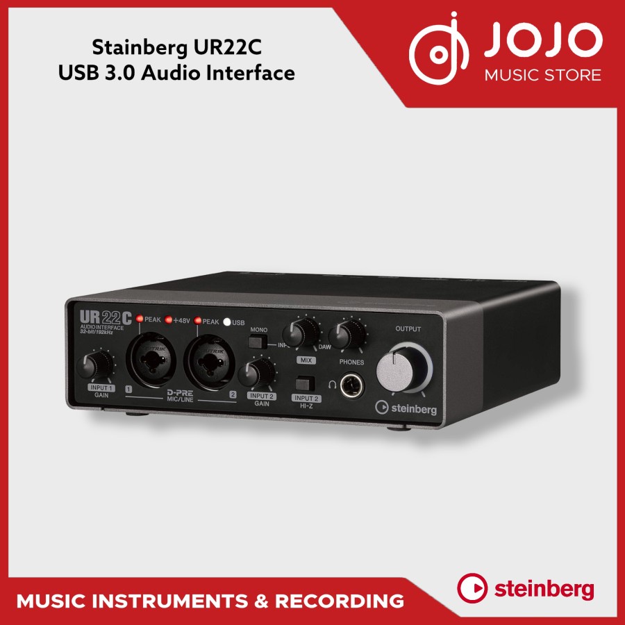 Jual Steinberg UR22C USB Audio Interface | Shopee Indonesia