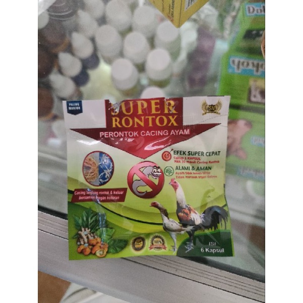 Jual Super Rontox Obat Cacing Ayam Original | Shopee Indonesia