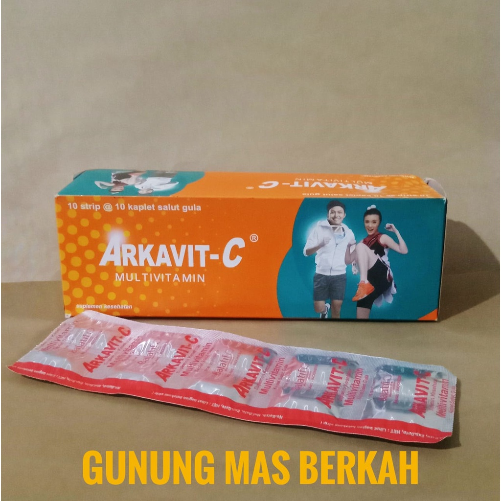 Jual ARKAVIT C Arkavit-C Multivitamin - memelihara kesehatan tubuh (Per ...