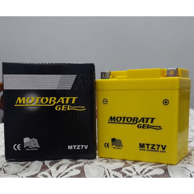 Jual AKI MOTOR YAMAHA NMAX MTZ7V AKI GEL MOTOBATT | Shopee Indonesia